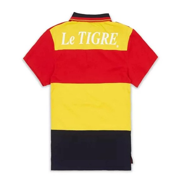 Le Tigre | Shirts | Le Tigre Mens Embroidered Tiger Logo Polo Shirt Big ...